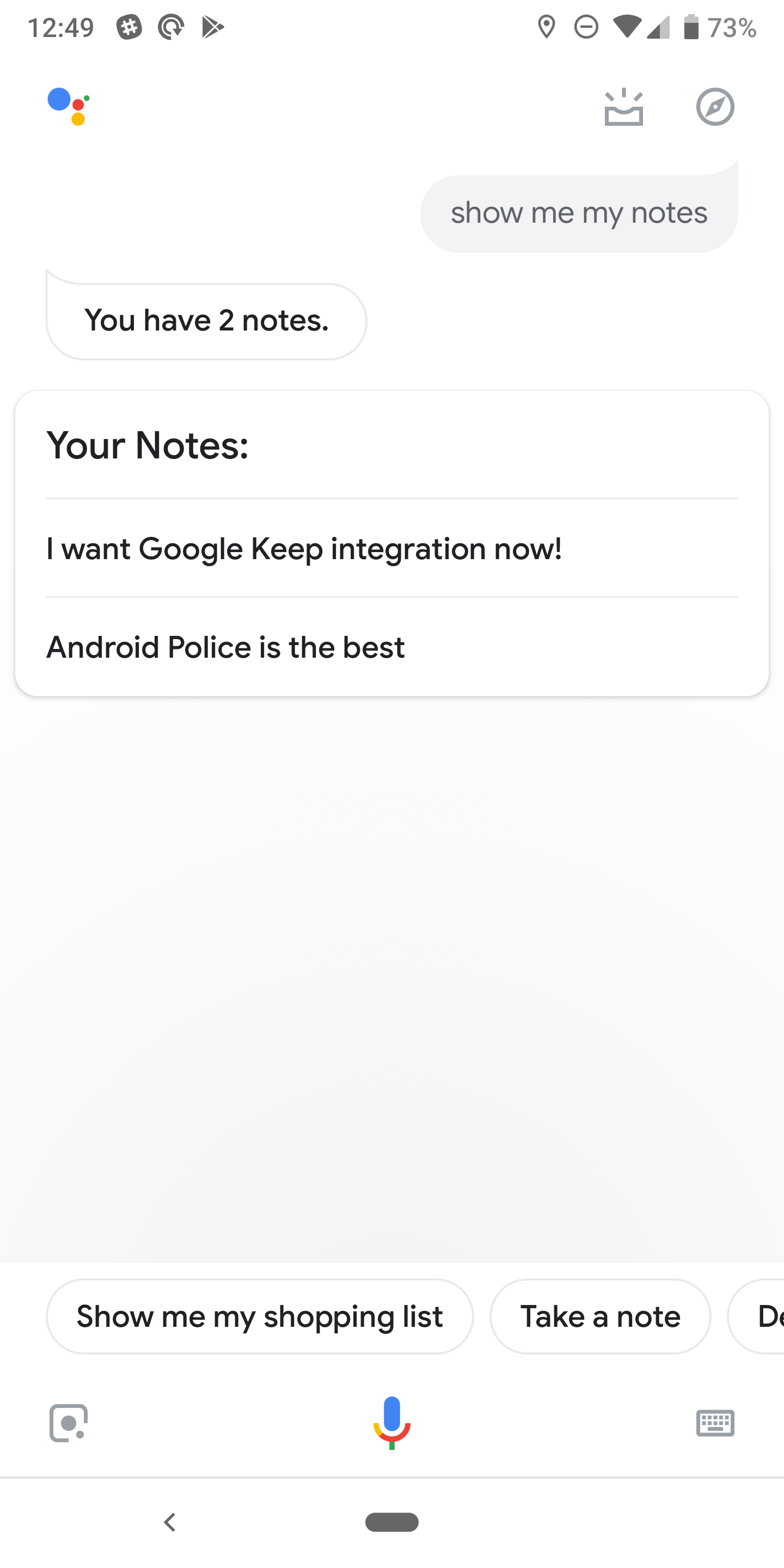 Google Assistant notes and lists are live for some, still no Keep ...