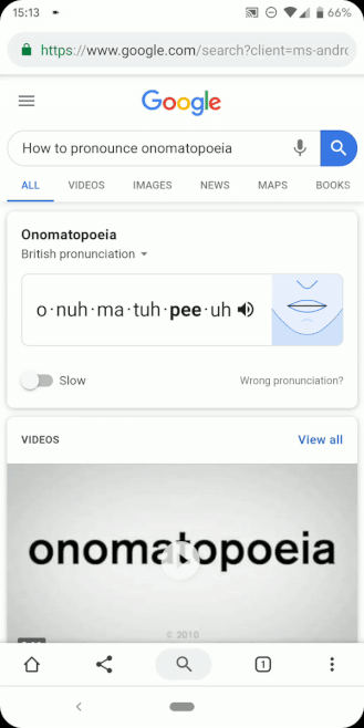 [Update: Now with visemes] Tip: Google teaches you how to pronounce a ...