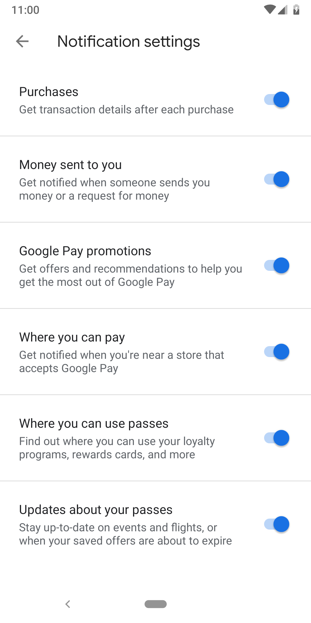 Google Pay v2.80 adds notification setting for places to use loyalty ...