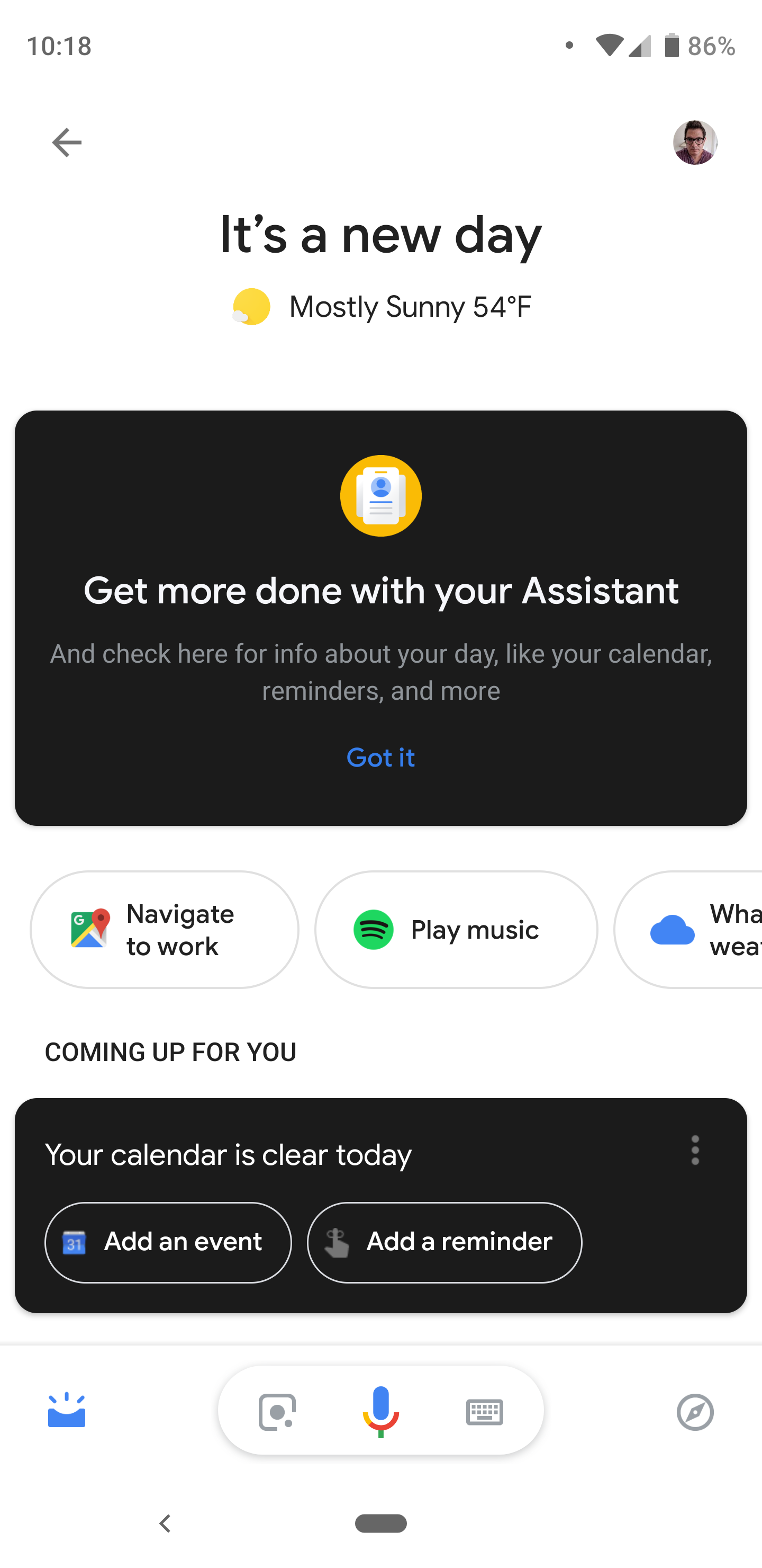 The Google Assistant app is rolling out dark mode cards, and they look ...
