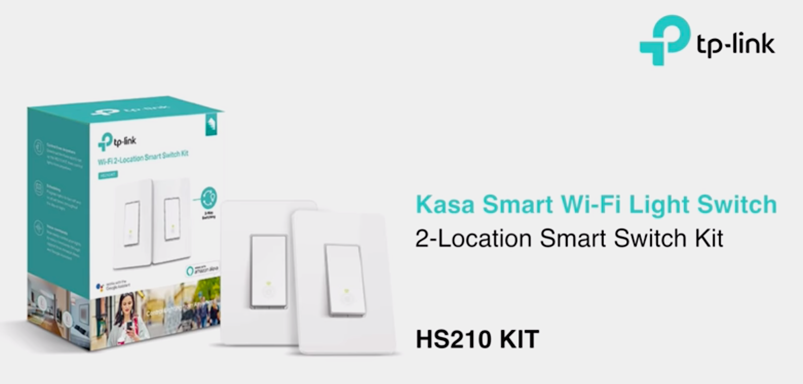 Grab a pair of TP-Link 3-way smart light switches for $45 ($15 off)