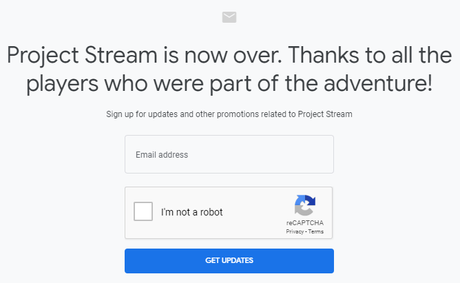 Project Stream is over, testers hold their breath for promised freebie