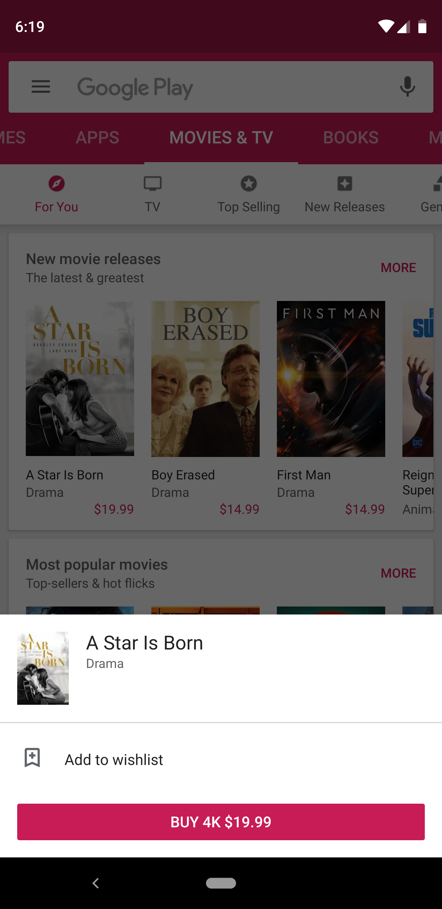 Play Store Tests Show Inverted Games And Apps Tabs No Overflow Button And New Pop Up Menu
