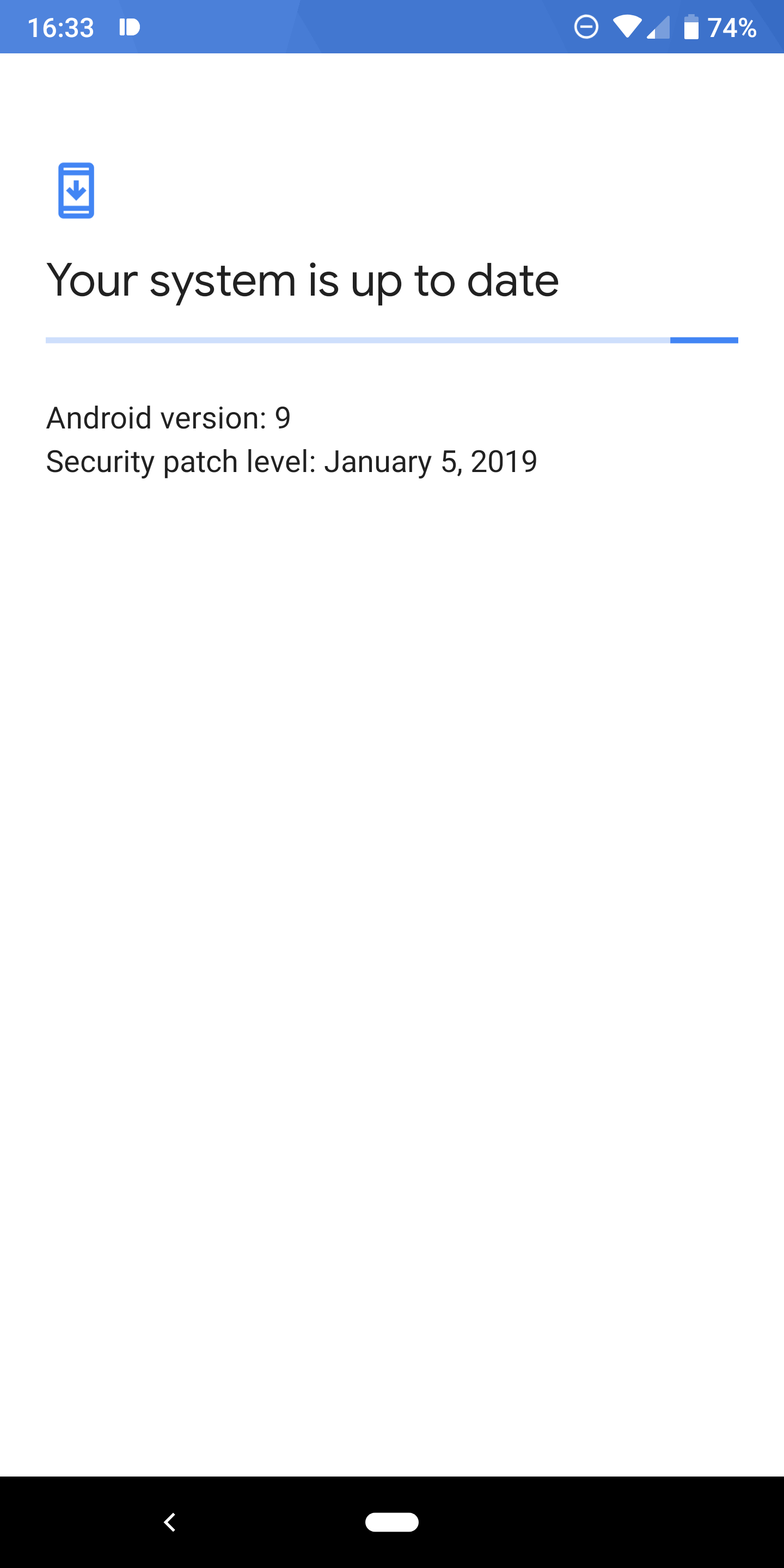Checking for Android system updates is now officially one of the ...