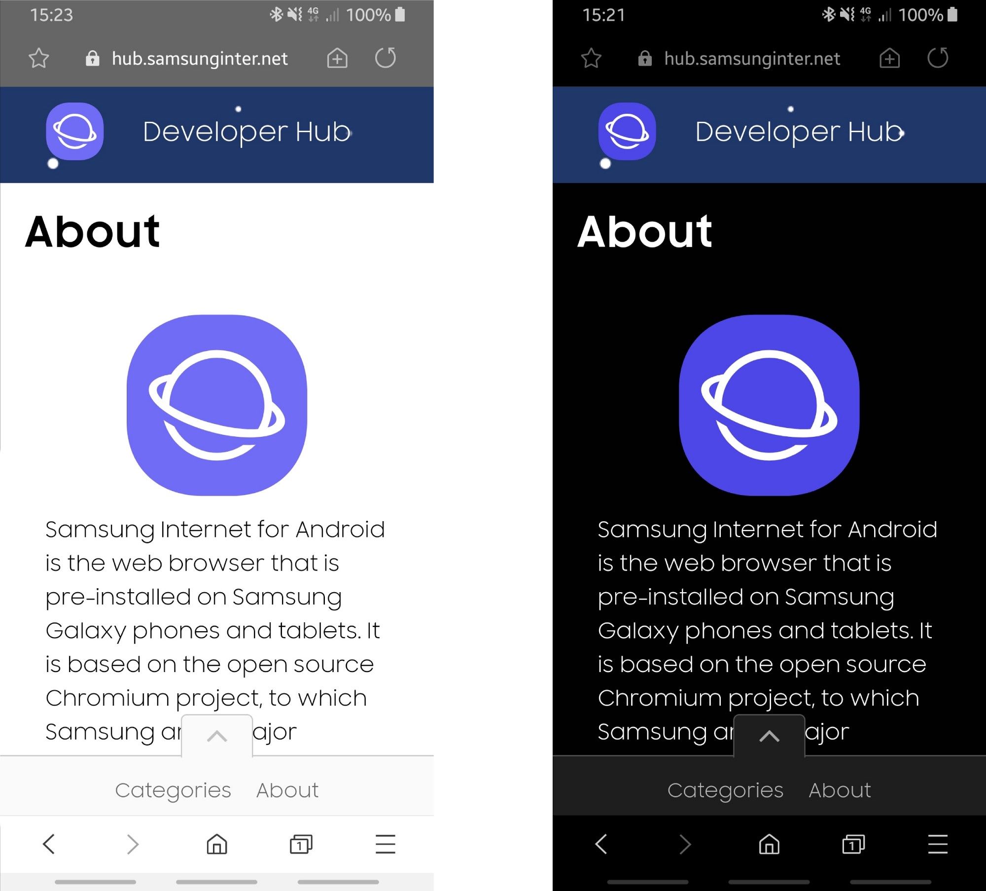 [Update: Rolling out to stable version] Samsung Internet Beta v9.2 gets ...