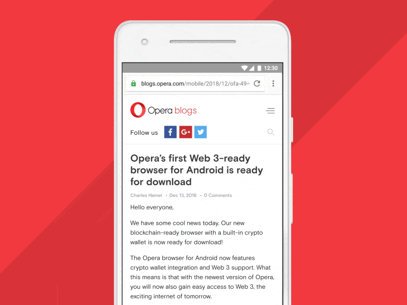 Opera for Android version 50 introduces a more publisher-friendly ad ... Opera for Android version 50 introduces a more publisher-friendly ad ...