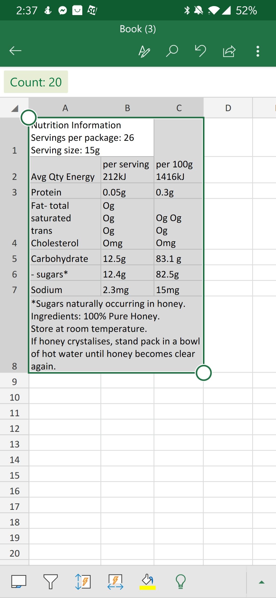 Make photos into spreadsheets with the latest Excel beta on Android