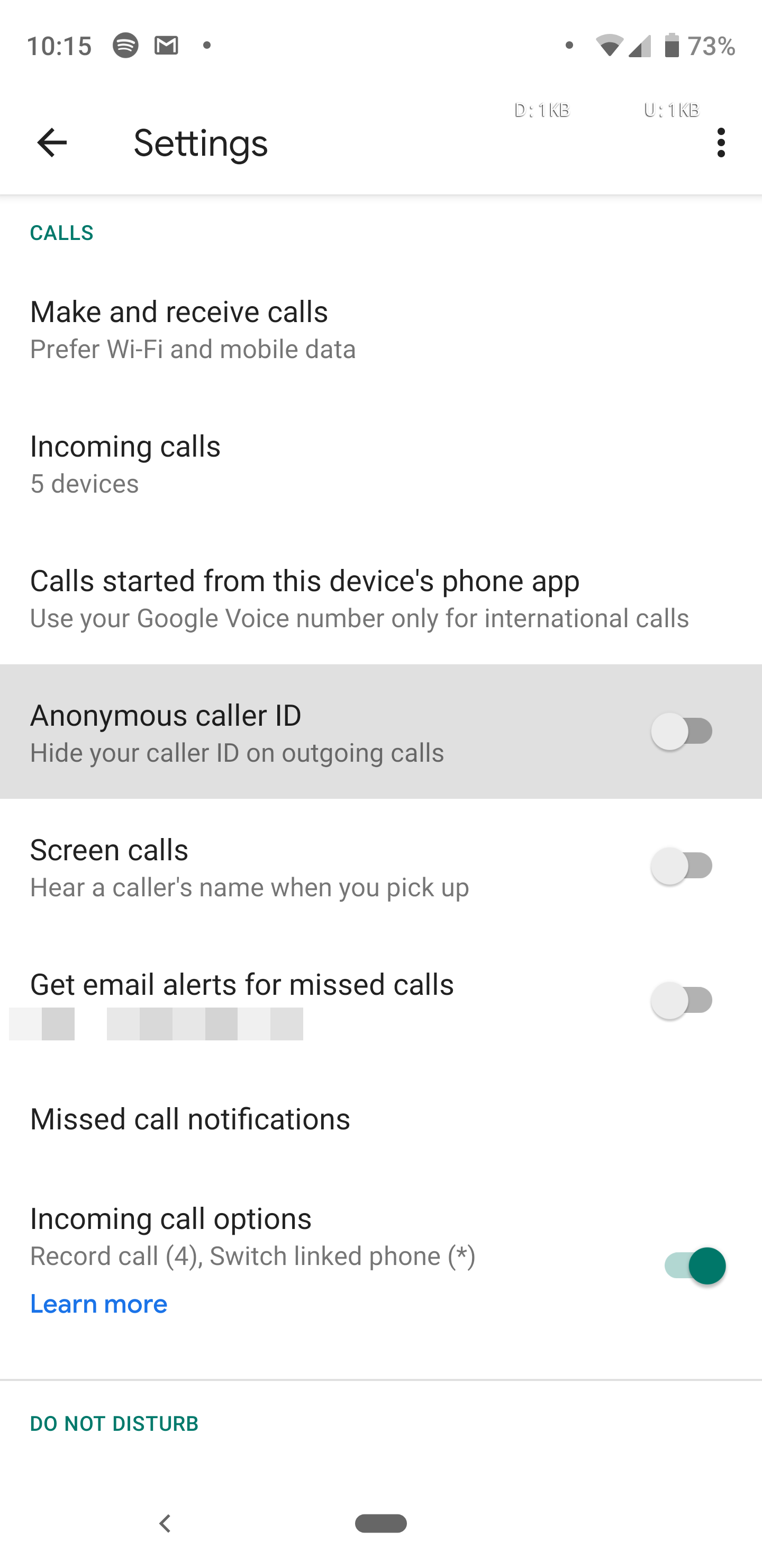 Hiding outgoing call ID now live on Google Voice for Android and desktop