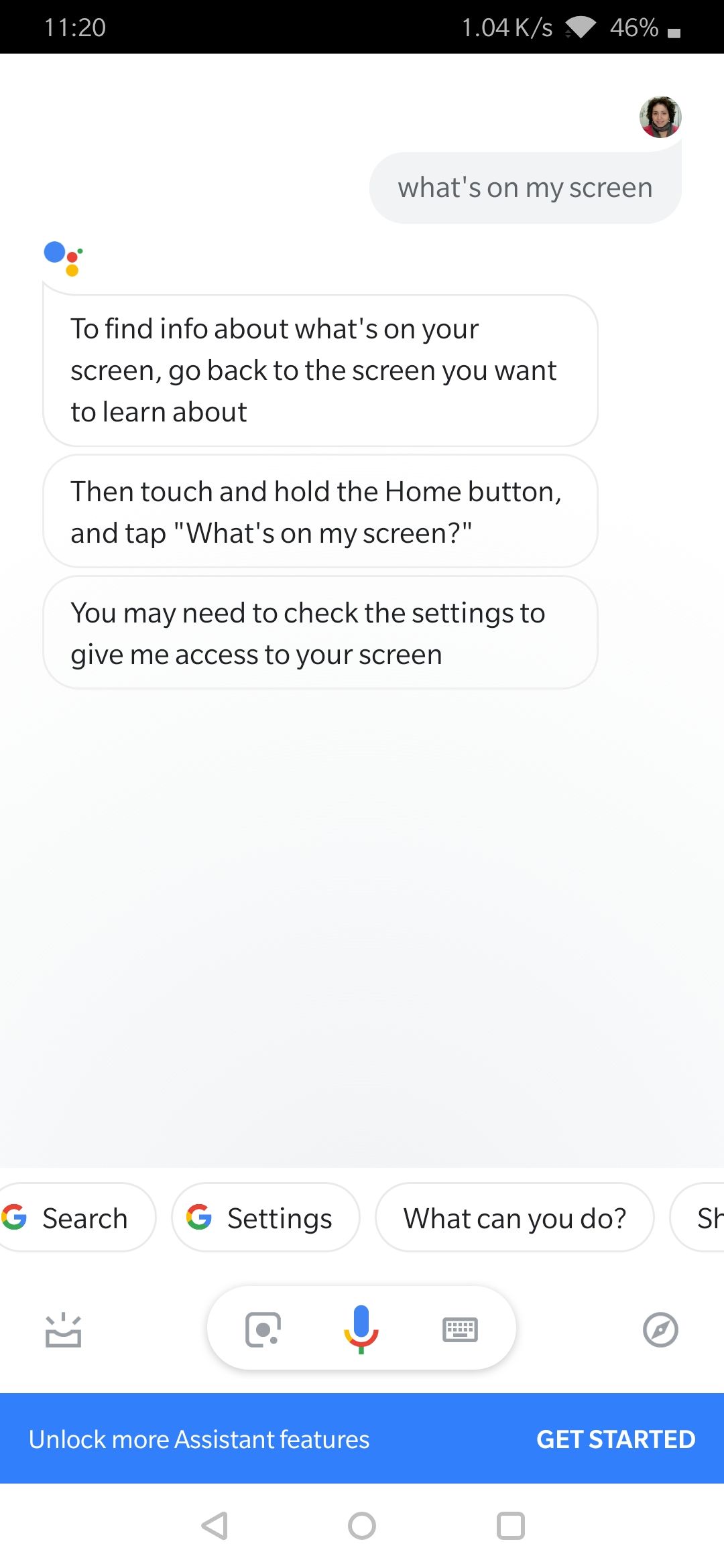 Google Assistant can read your screen and offer contextual info, just ...