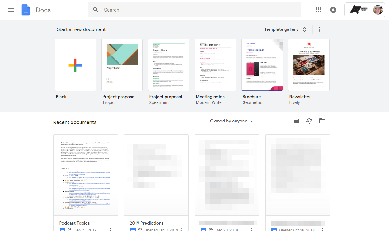 Google rolls out subtle Material Theme tweaks to Docs and Voice