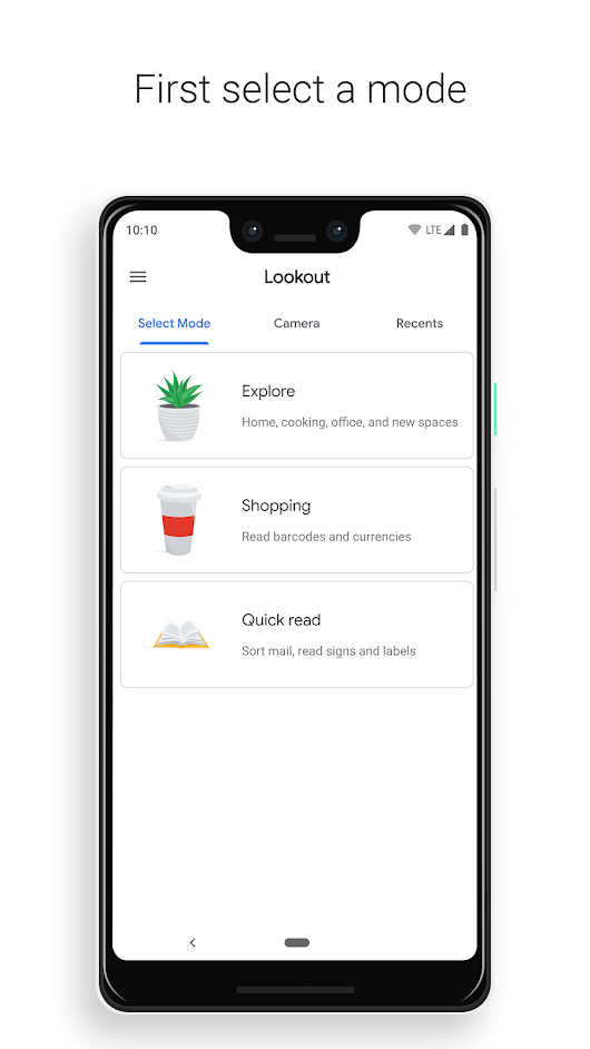 Google Lookout uses AI to help visually-impaired people navigate the ...