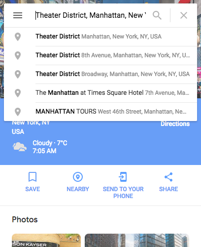 Google Maps web starts getting a Material Design makeover