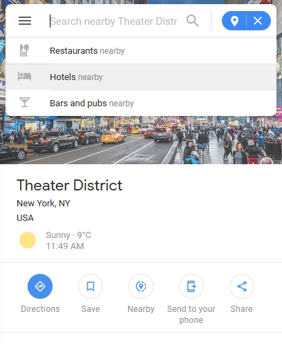 Google Maps web starts getting a Material Design makeover