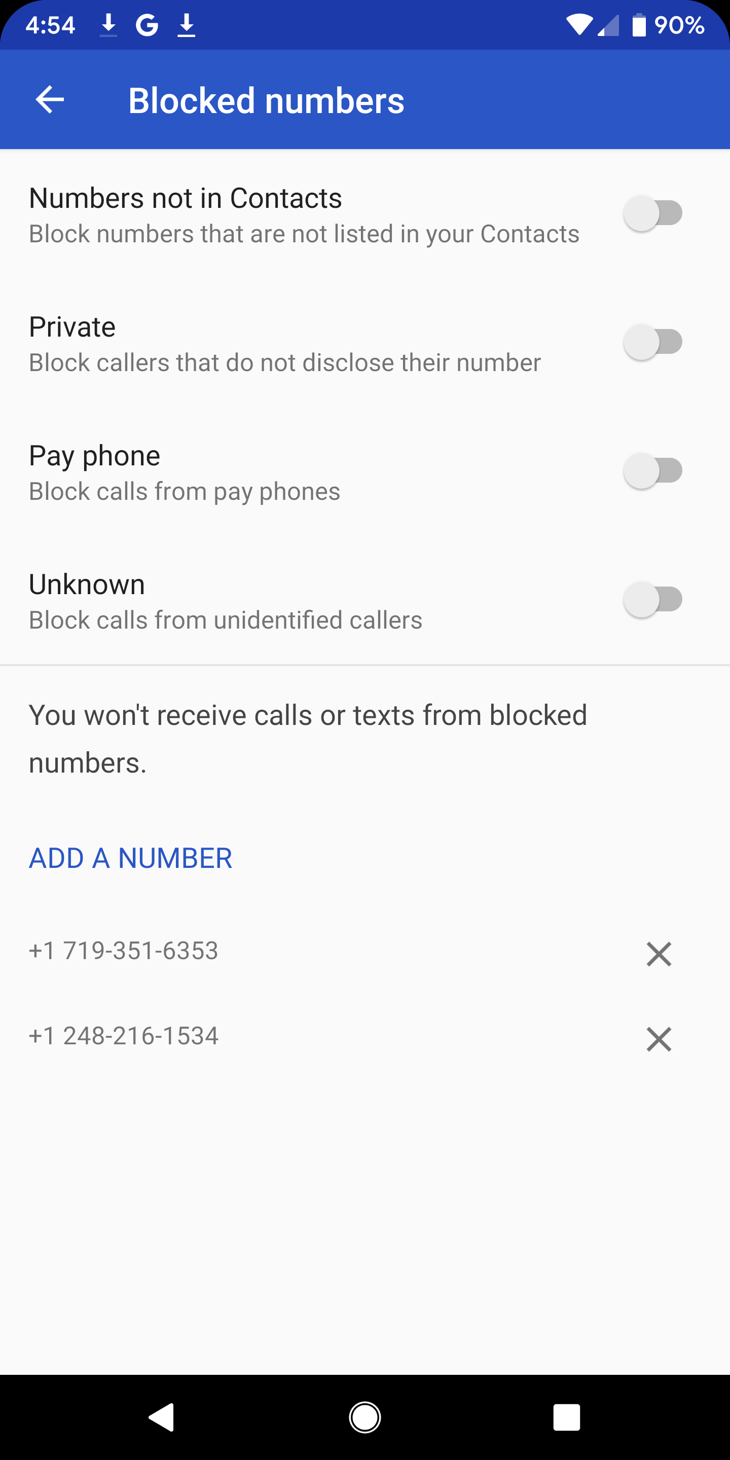 [Update: Contacts] Long-awaited robust call blocking features may soon ...