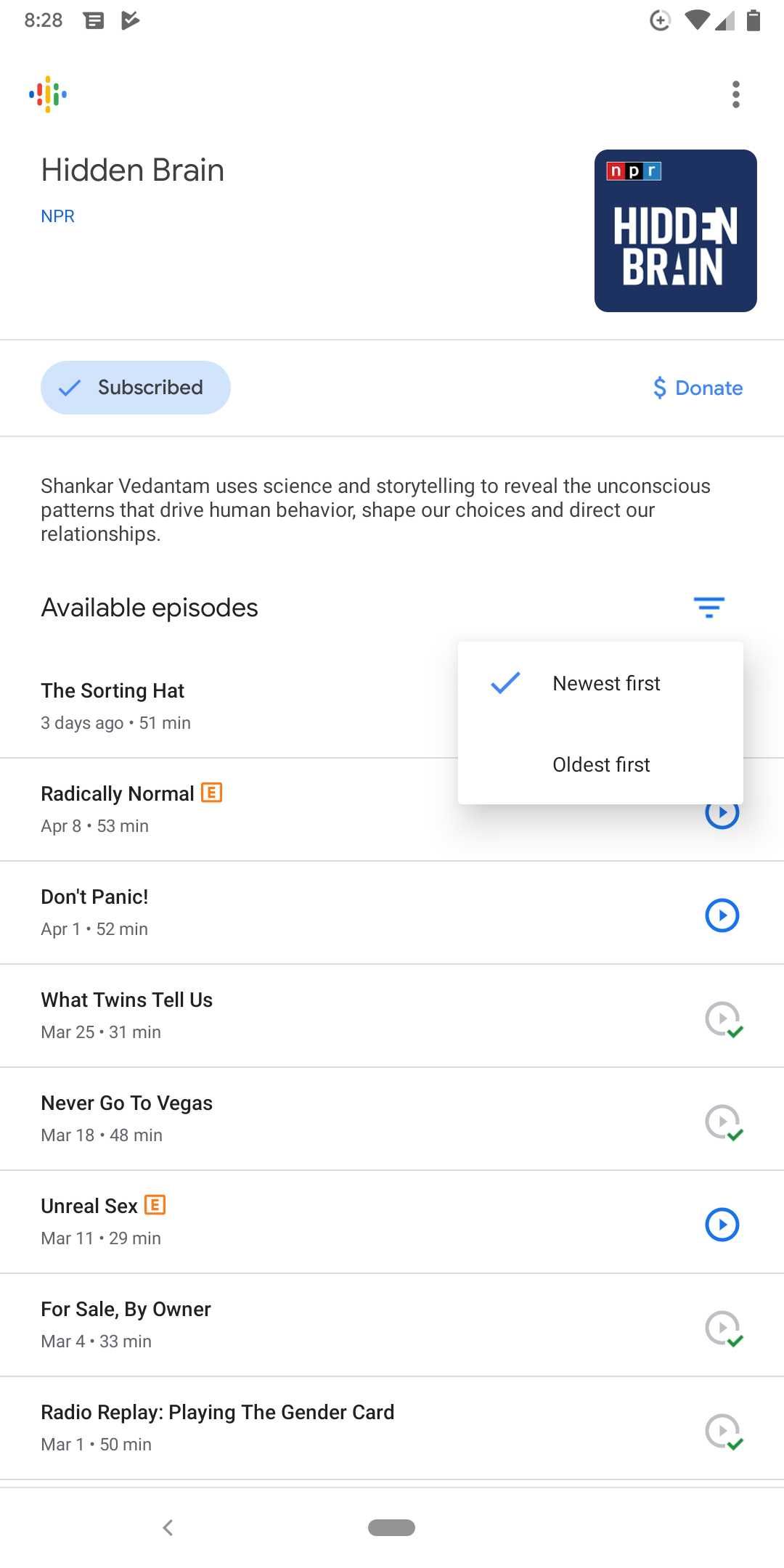 Google Podcasts has new features to take advantage of transcription ...