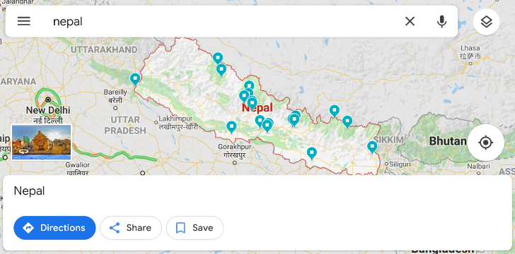 Google Maps city, state, and country borders are back again on Android