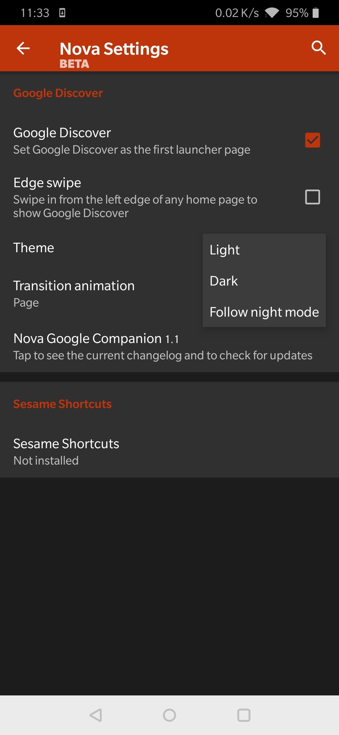 Nova Launcher 6.1 beta brings dark mode to the Discover feed and ...