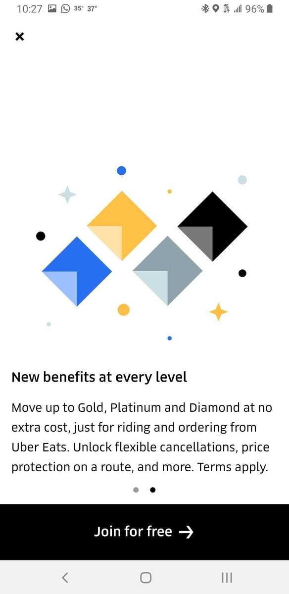 Uber Rewards loyalty program rolls out to all US riders