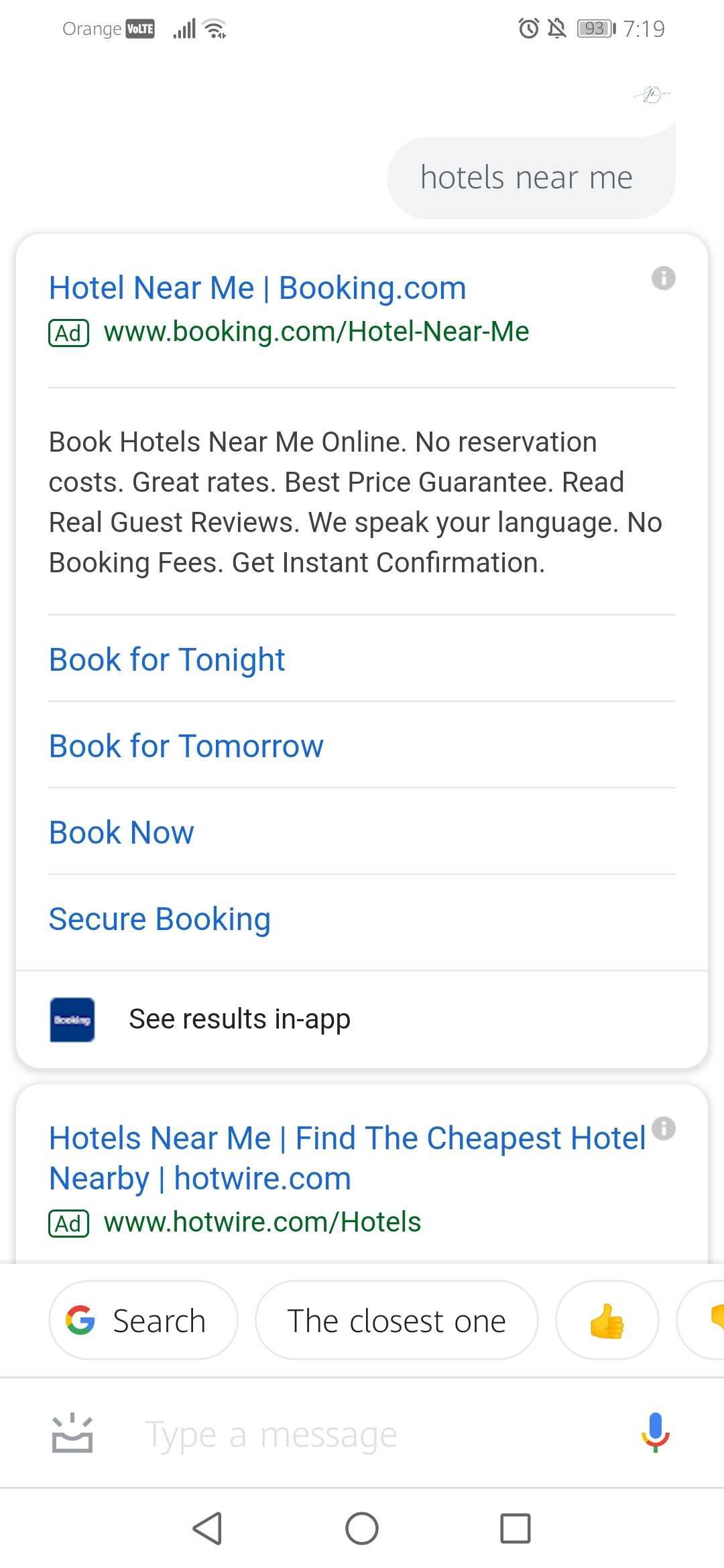 Google Assistant now shows ads in some answers