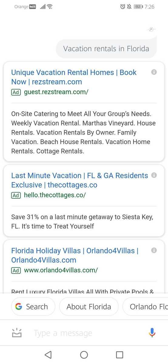 Google Assistant now shows ads in some answers