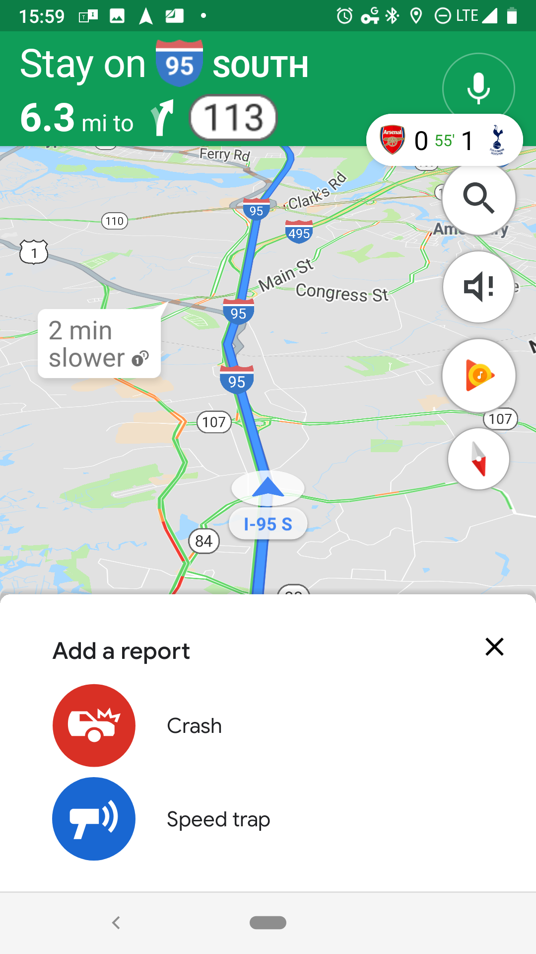 Google Maps adds traffic slowdowns to incident reporting