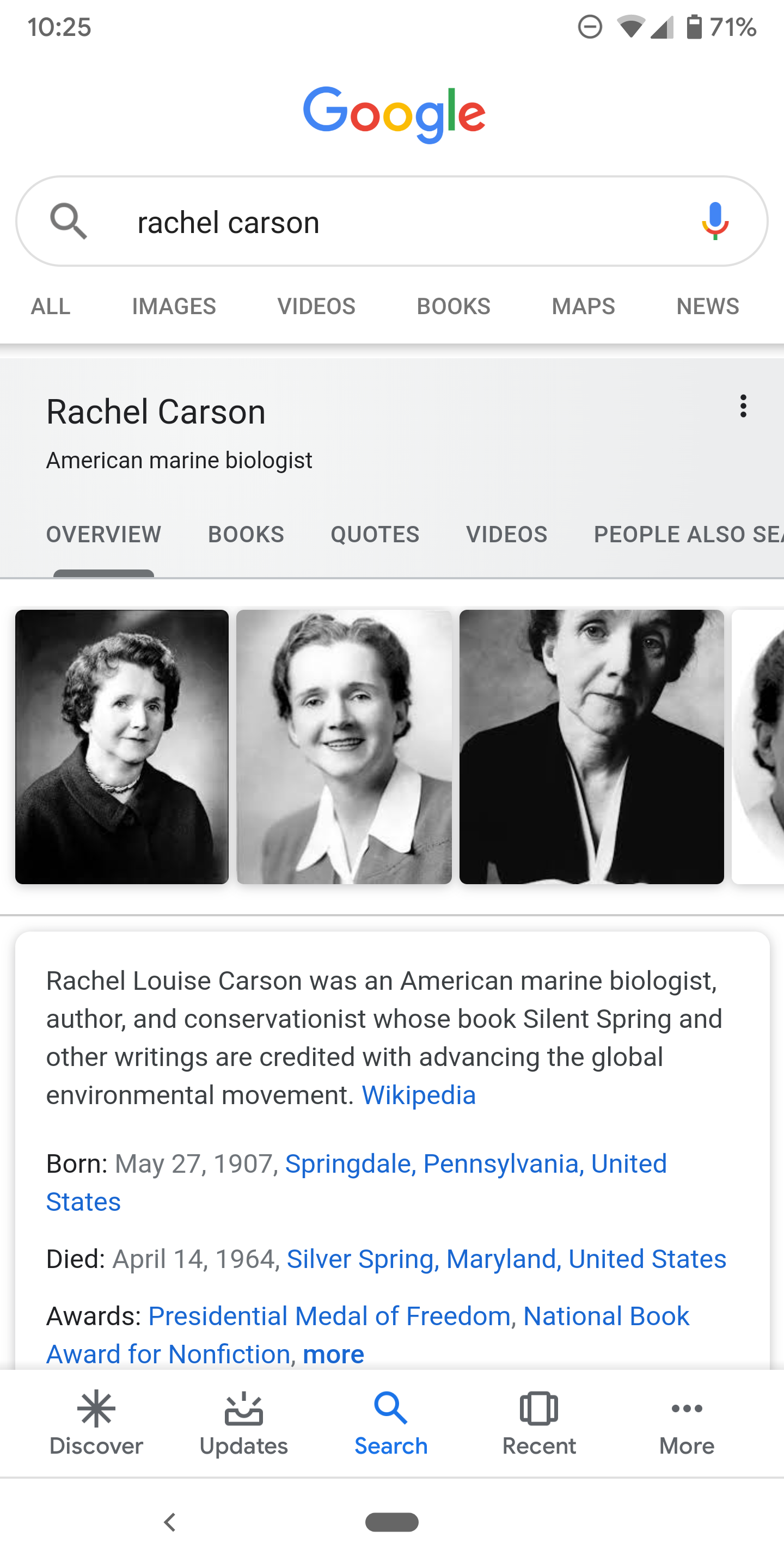 Google improves Knowledge Graph search cards: Material refresh ...