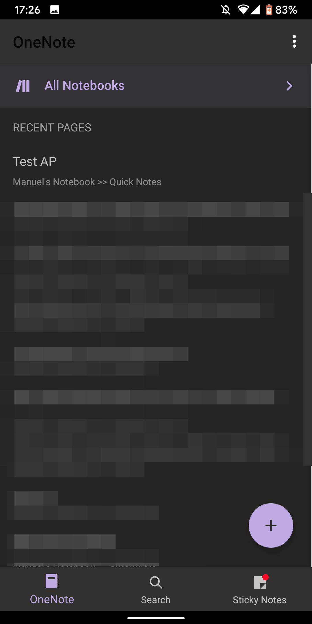 Latest OneNote beta comes with dark mode toggle (APK download) (Updated)