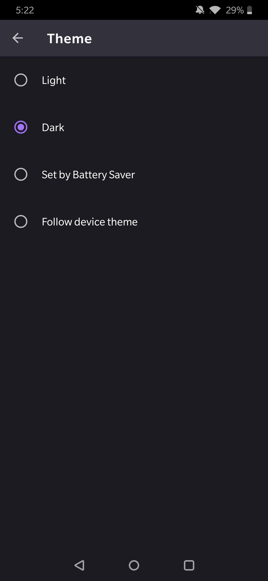 Mozilla's experimental Fenix browser adds a dark mode