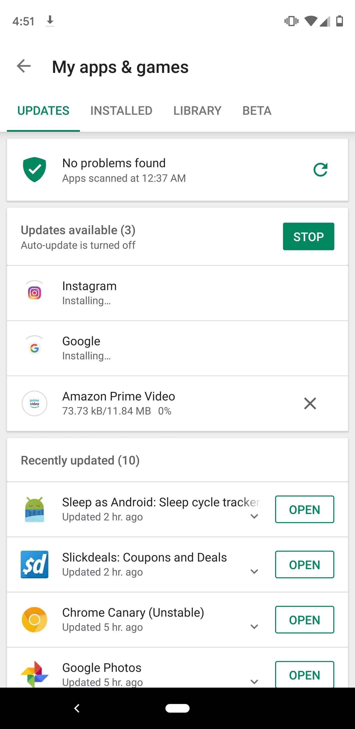 Play Store tests simultaneous downloads, internal app sharing, more