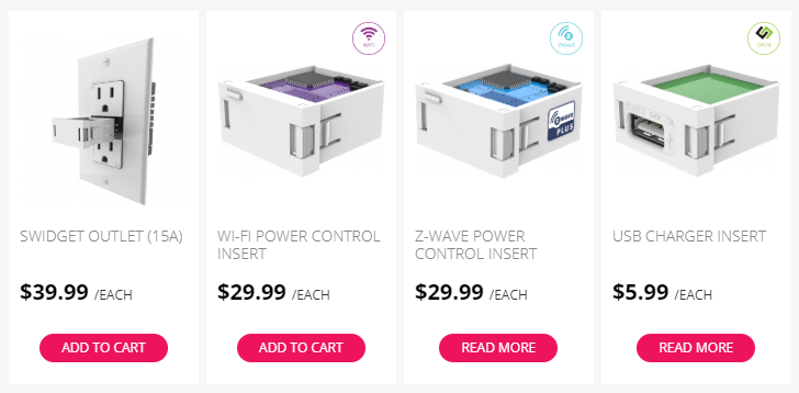 Swidget begins sales of its modular smart outlet system