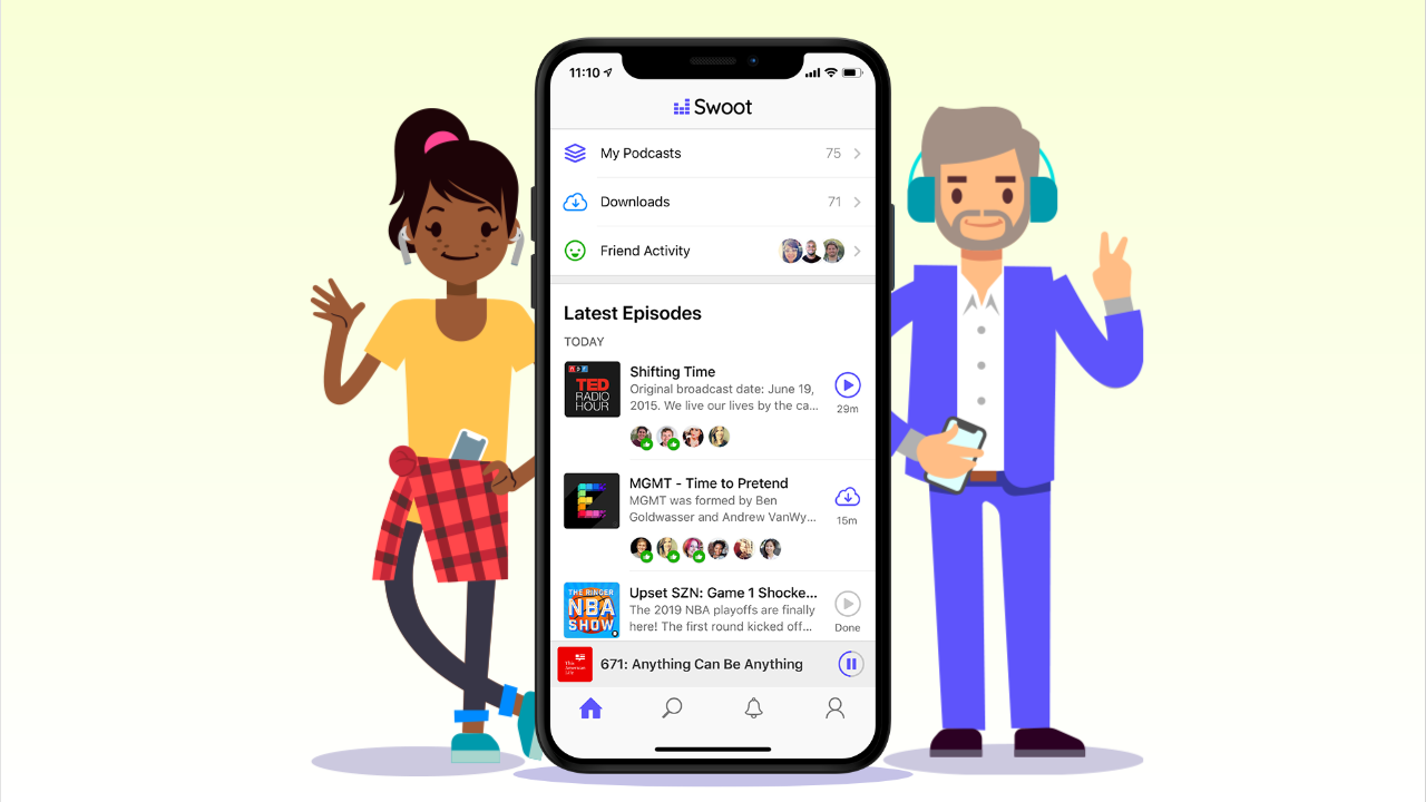 Swoot is a podcast app from the makers of HipChat to hear what all your ...