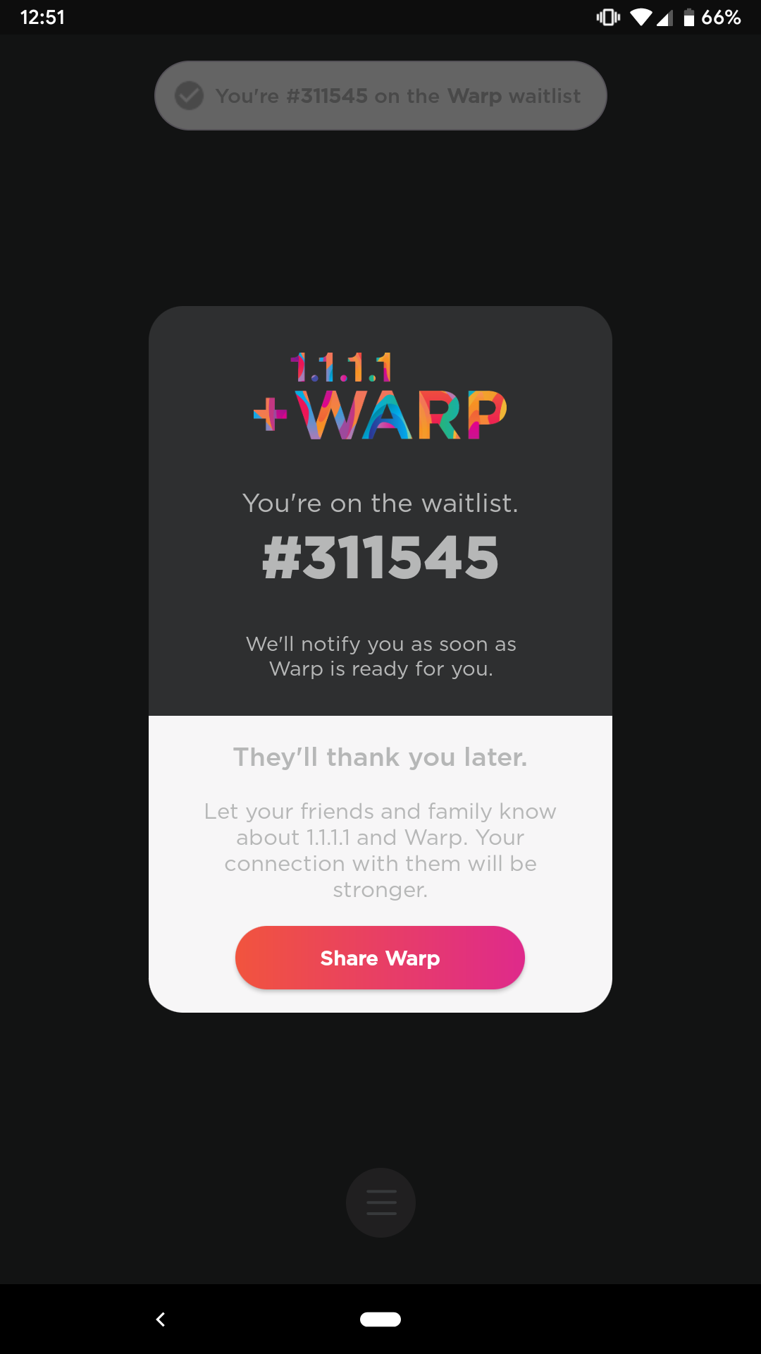 Cloudflare adding freemium 'Warp' VPN to its custom DNS app