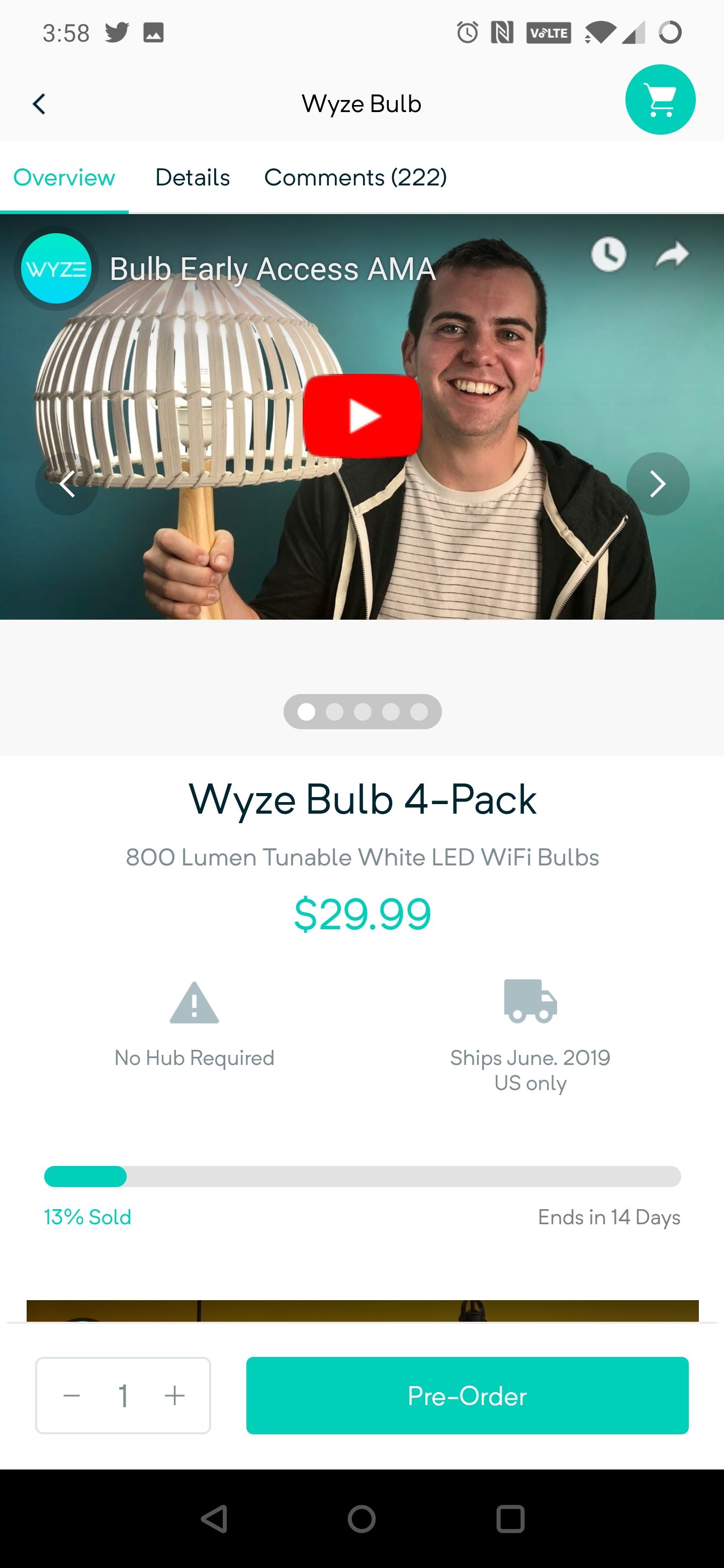 Wyze's upcoming smart light bulb is Assistant-compatible and only $8 ...