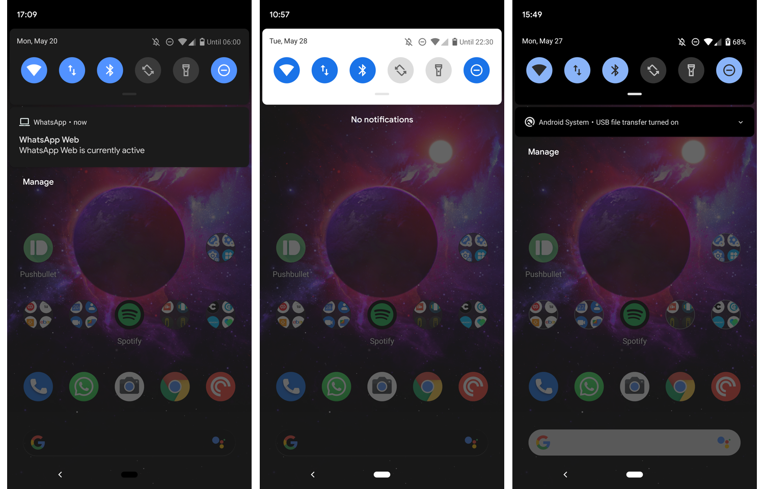 Android Q Has An Alternative Hidden And Sort Of Broken Dark Mode