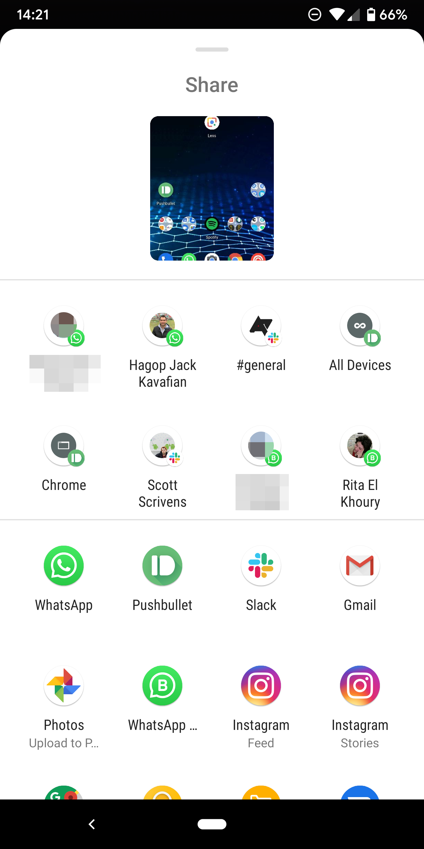 Share menu changes in Android Q Beta 3: No more app pinning, 8 Direct ...