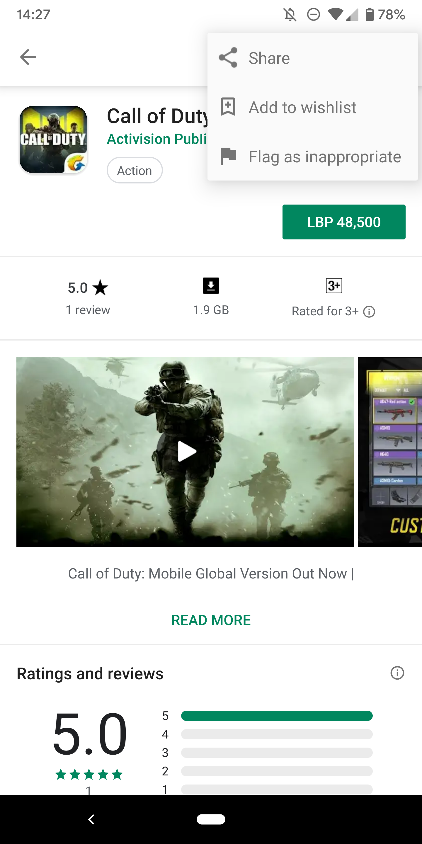 [Update: Removed] Don't fall for this scammy $32 'Call of Duty: Mobile ...