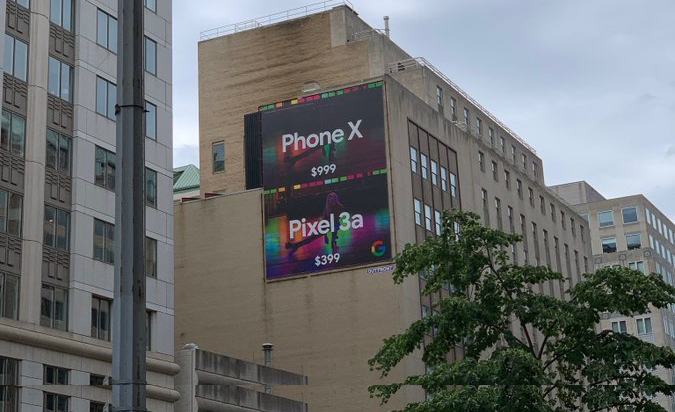 Google Pixel 3a ad challenges the (i)Phone X’s price and camera