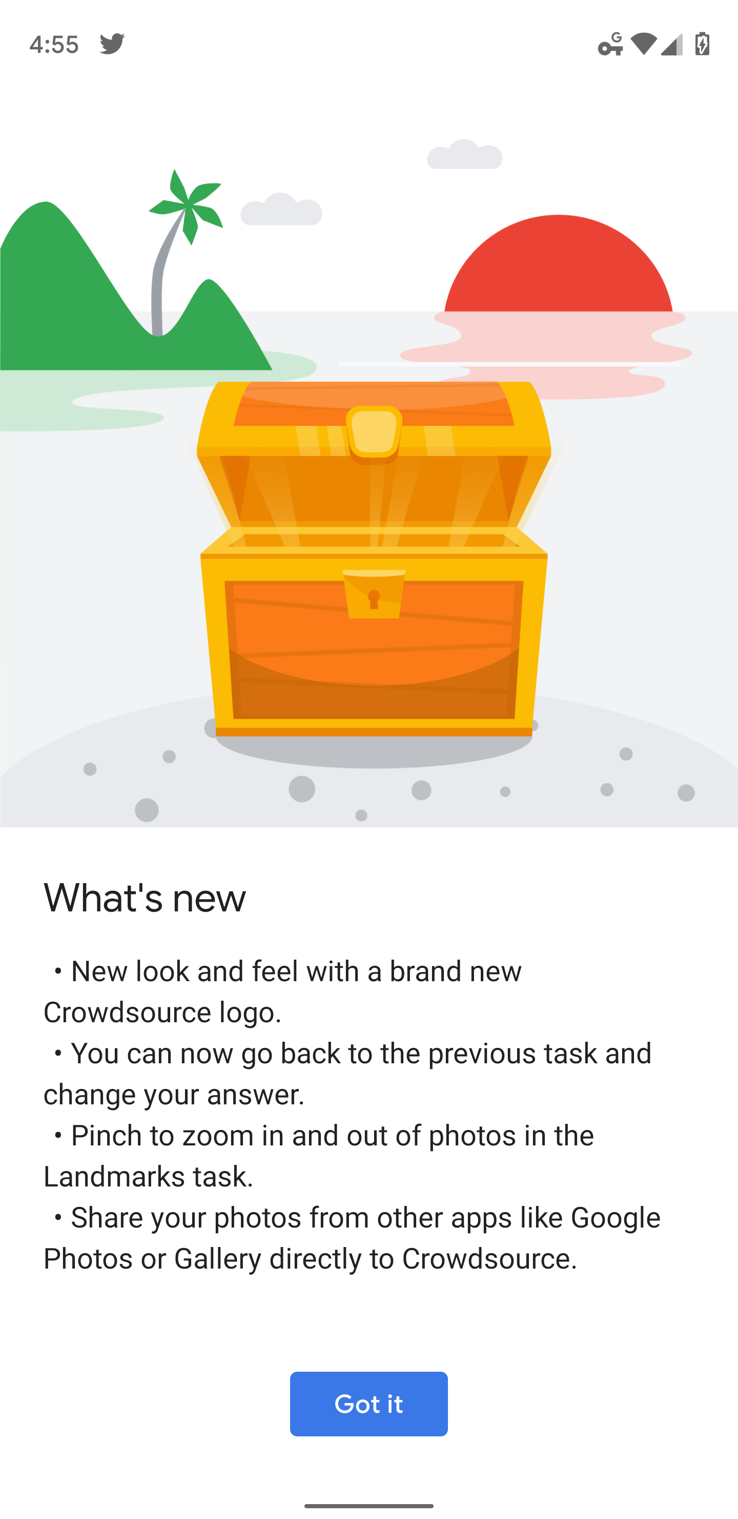 Google refreshes its Crowdsource app with new interface, icon, and undo ...