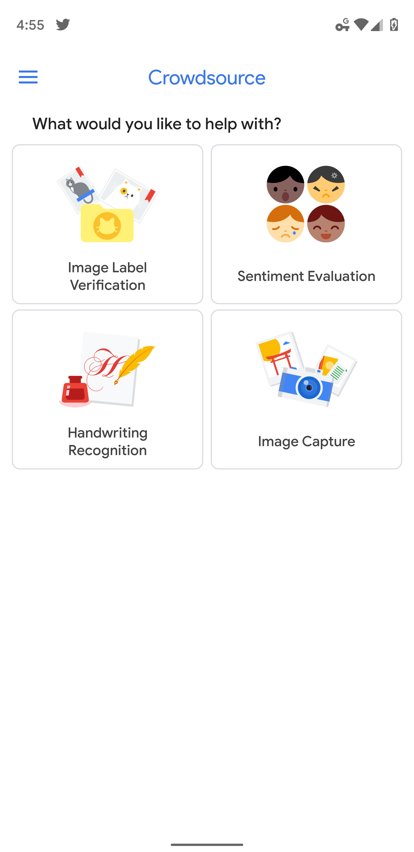 Google refreshes its Crowdsource app with new interface, icon, and undo ...