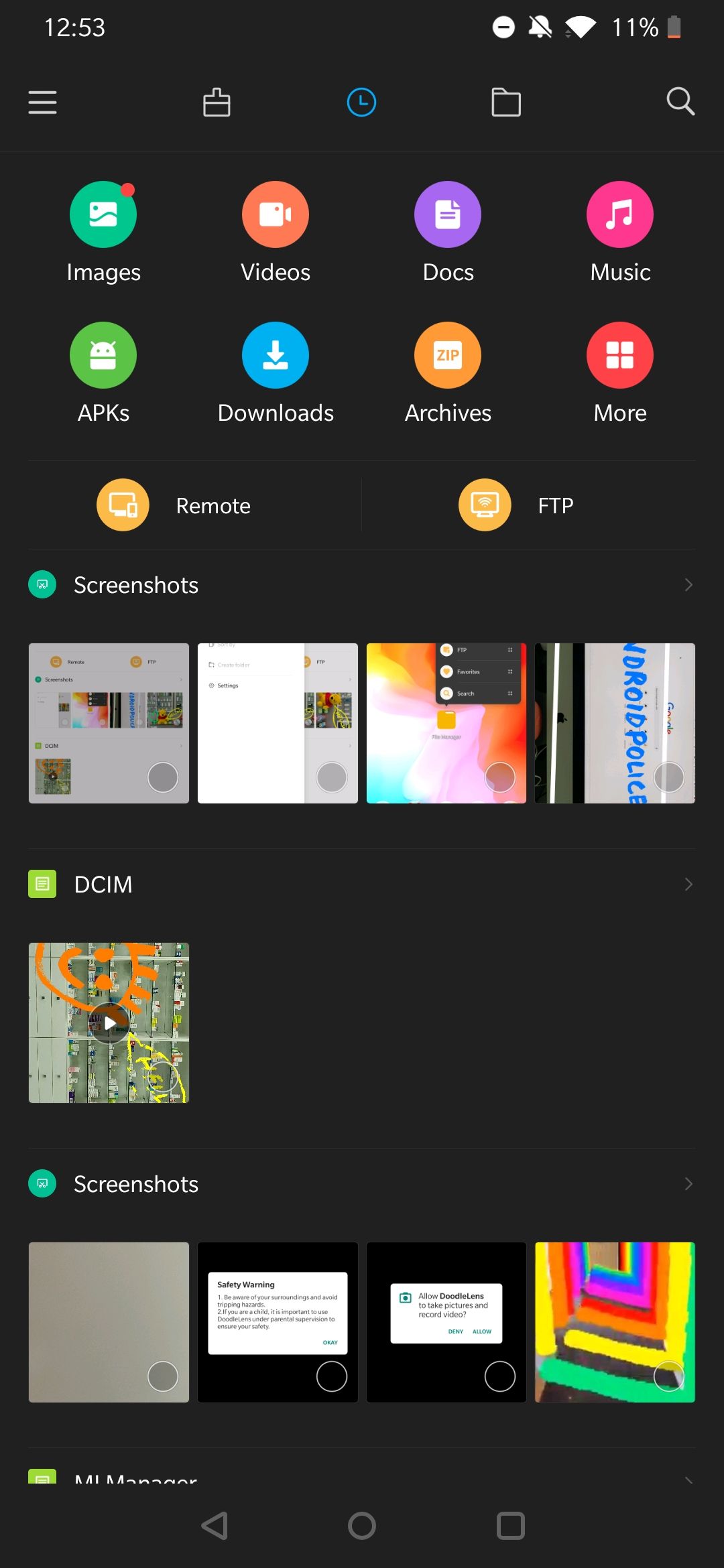 Xiaomi File Manager gets a dark mode and launcher app shortcuts [APK ...