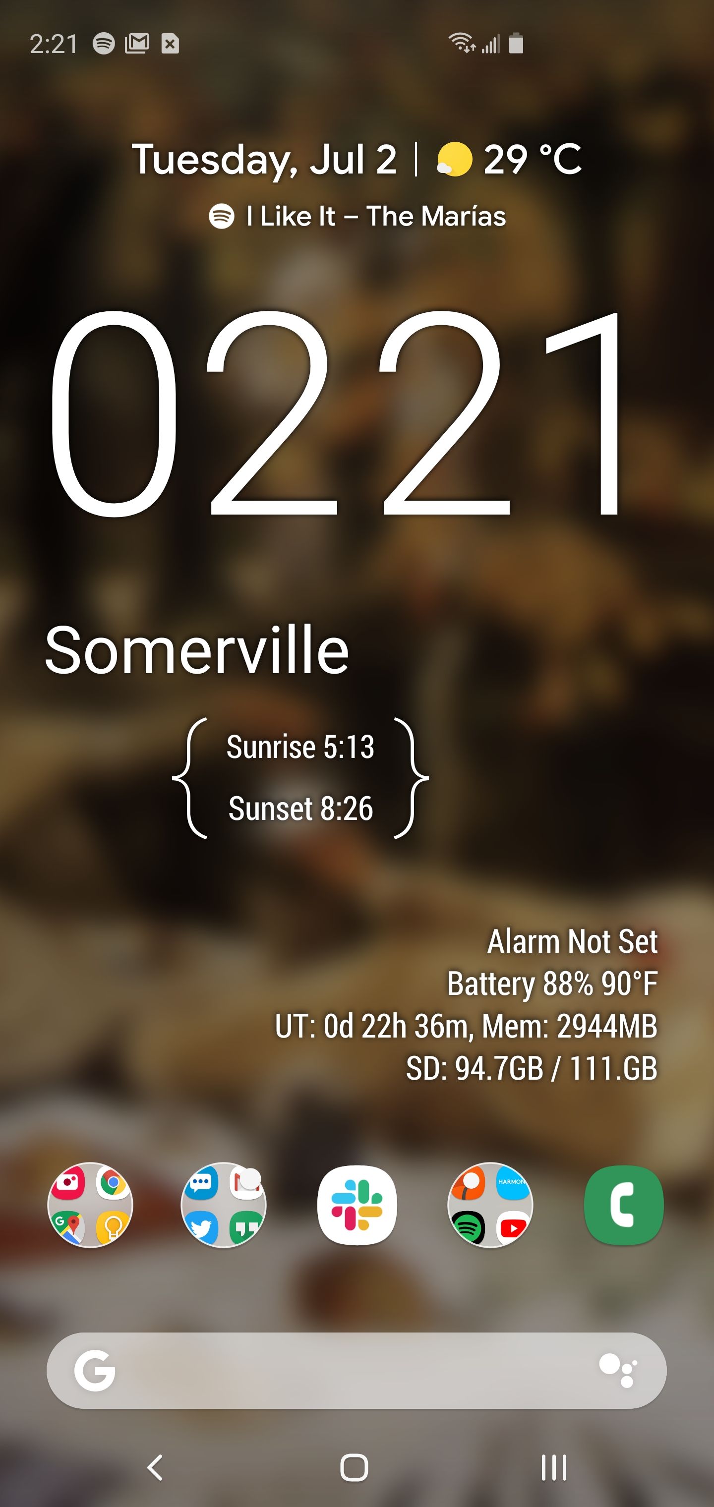 Lawnchair v2 alpha's 'At a Glance' widget expands beyond Pixel limits ...