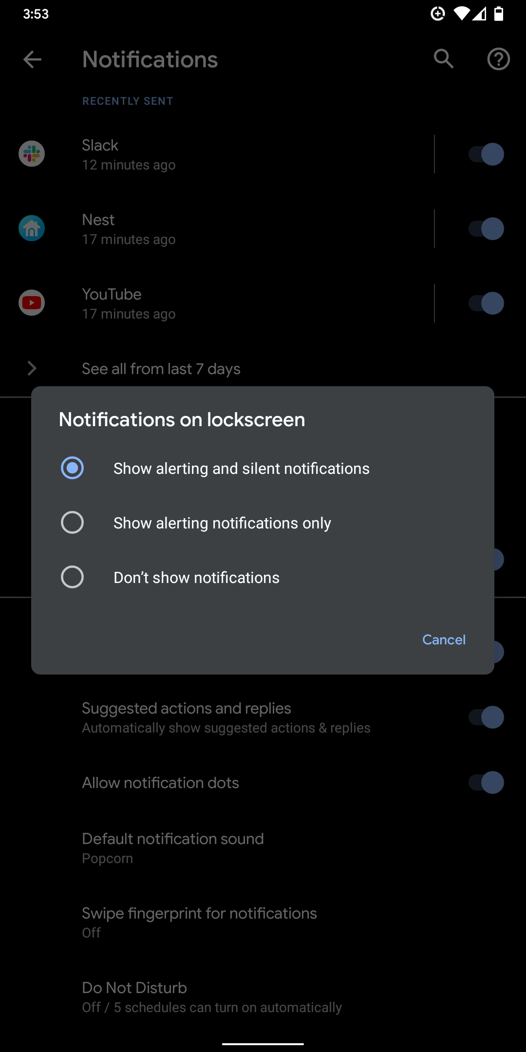 Android Q Beta 5 brings more control over lockscreen notifications