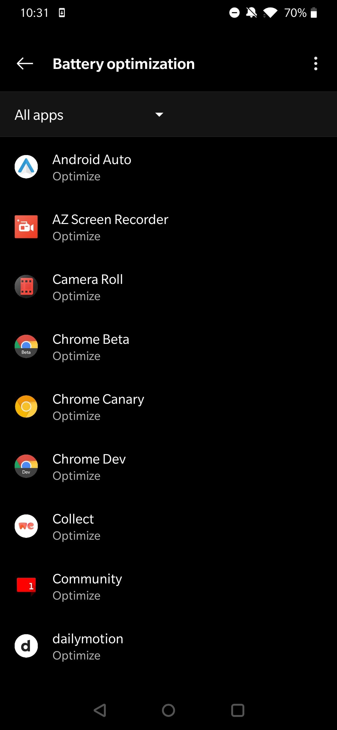 How to disable battery optimization for Google Photos and other system apps on OnePlus devices