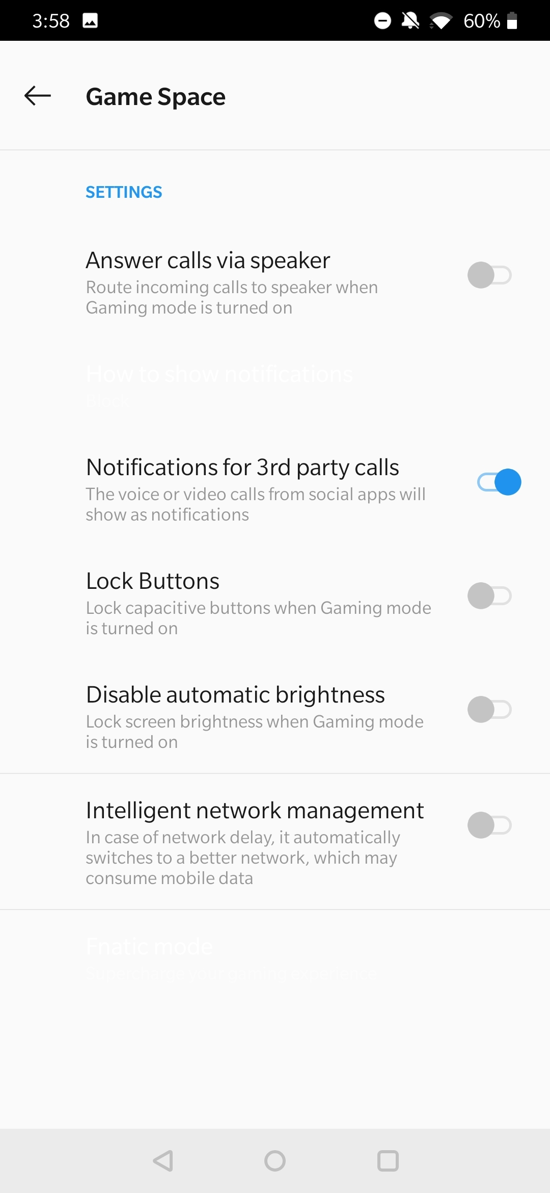 Download the new Game Space app from OnePlus' Android Q beta