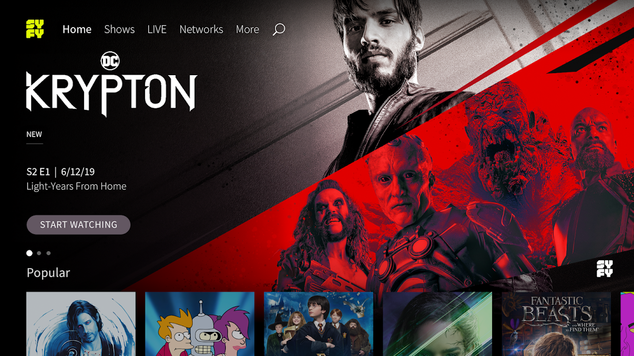 A bunch of NBCUniversal channels, including Syfy, launched Android TV ...