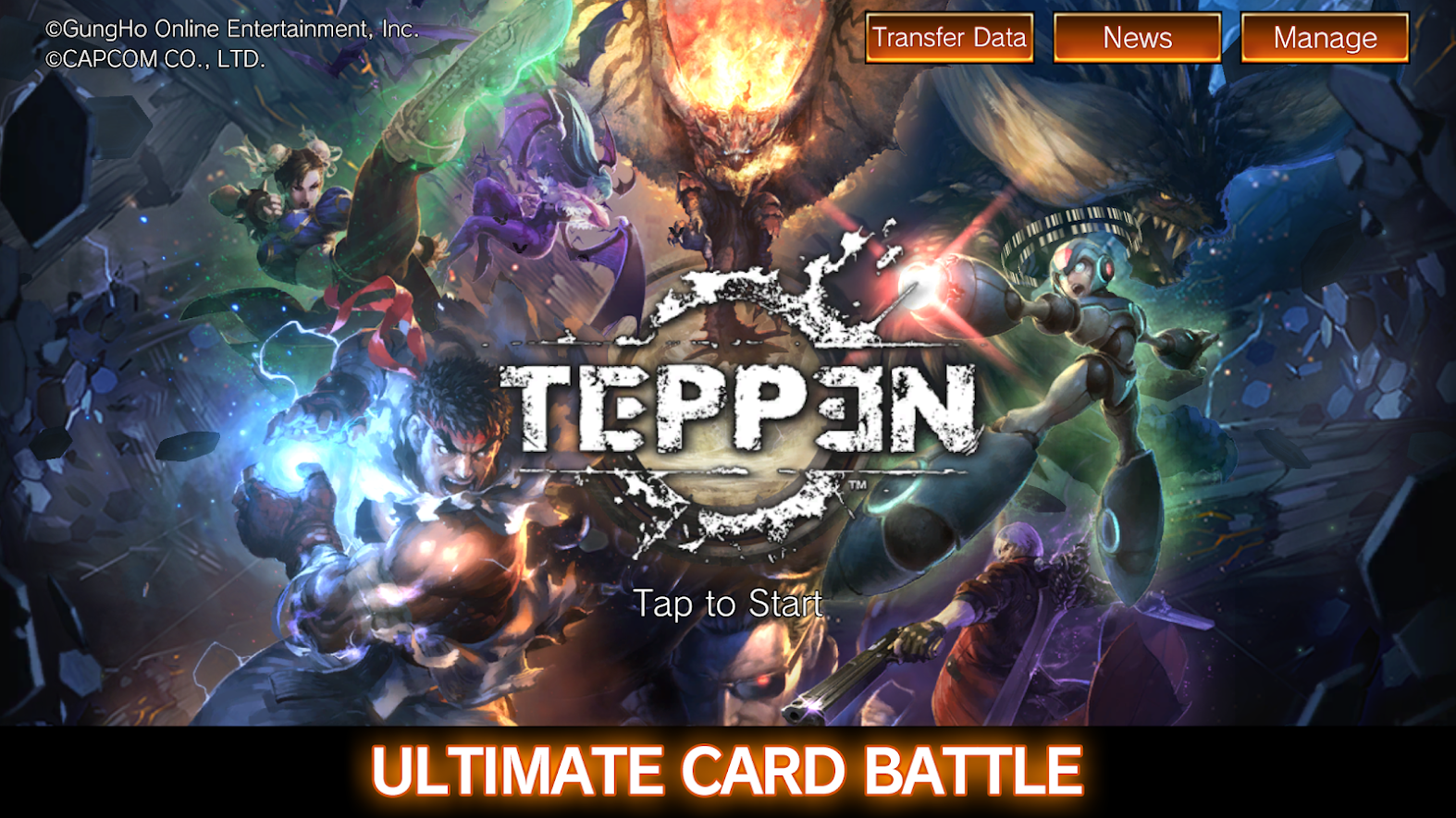 Capcom's card game Teppen offers real-time battles, flashy graphics ...
