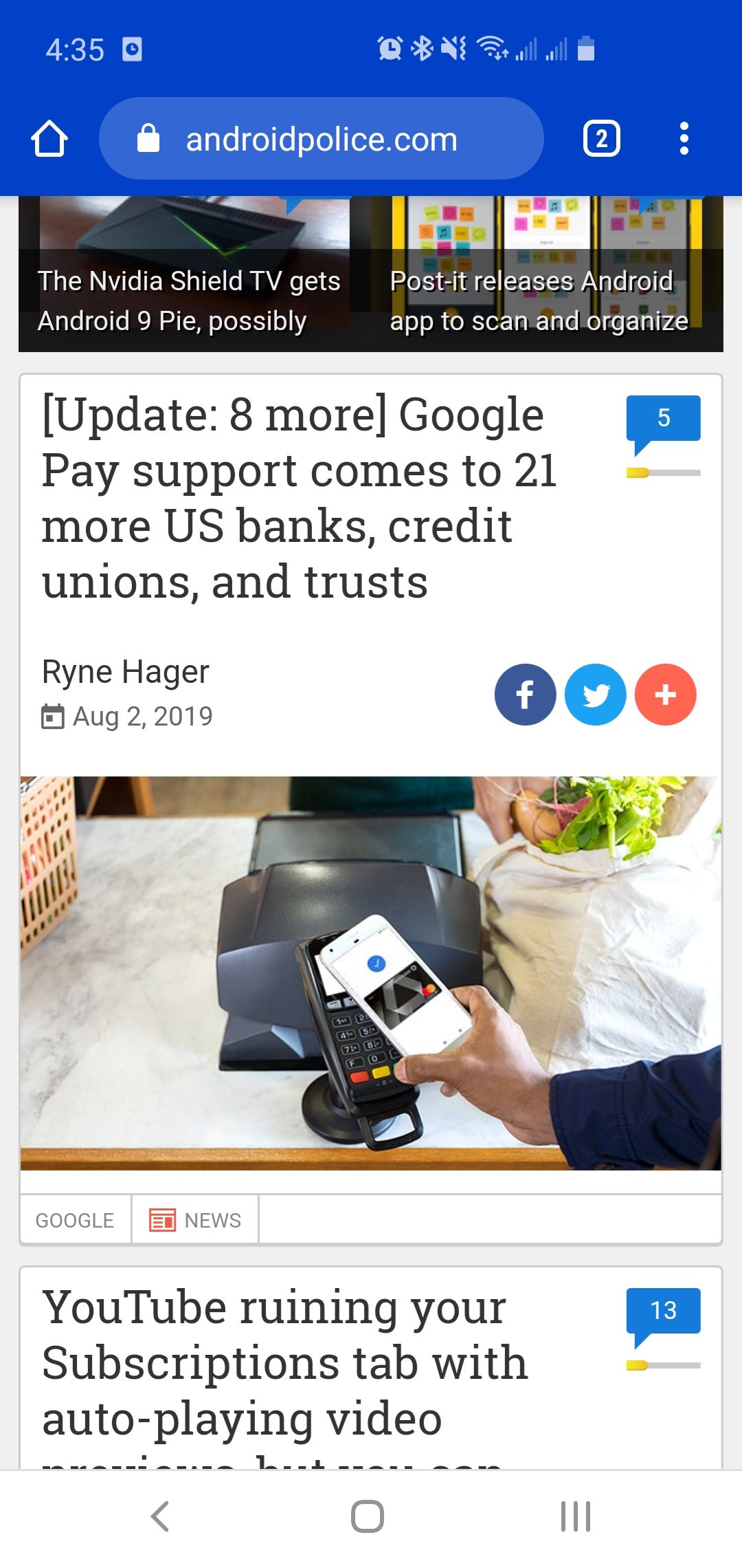 [Update: New combined Single Surface UI] Chrome tab switcher gets ...