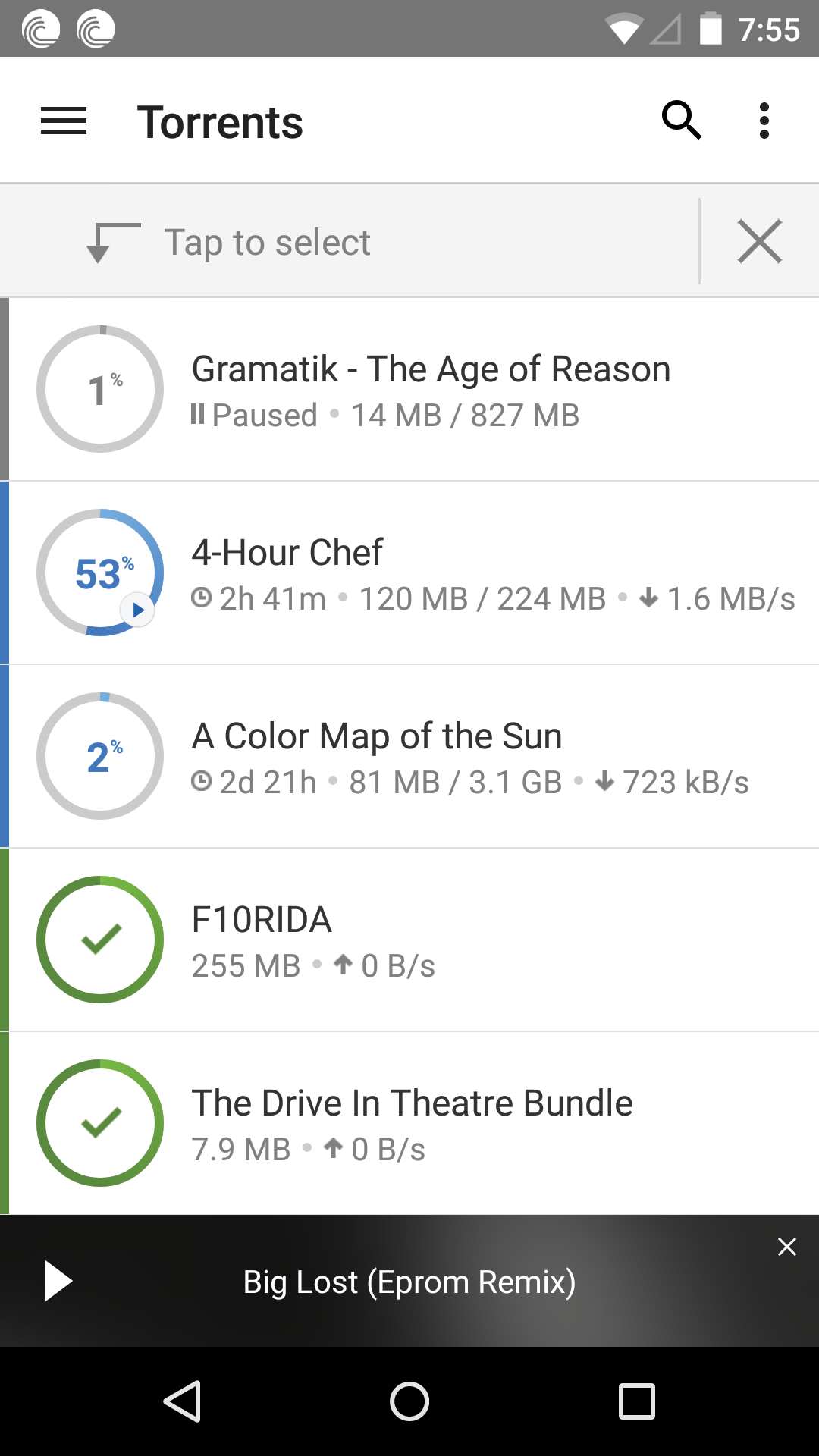 Dark mode and bottom navigation come to the BitTorrent Android app