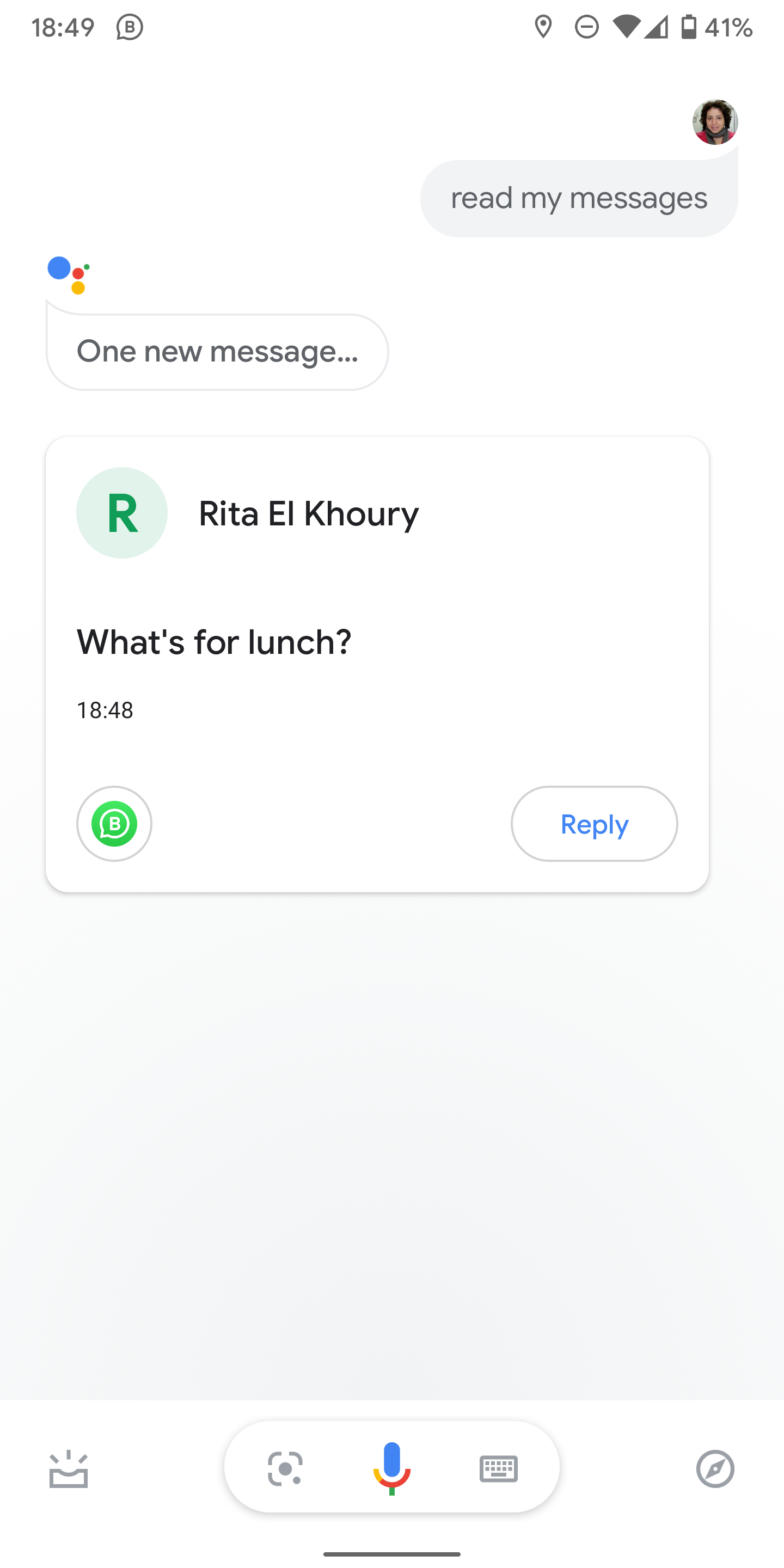 Google Assistant can now read and reply to messages from WhatsApp ...