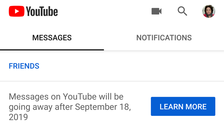 Google is killing another redundant chat service, YouTube messages
